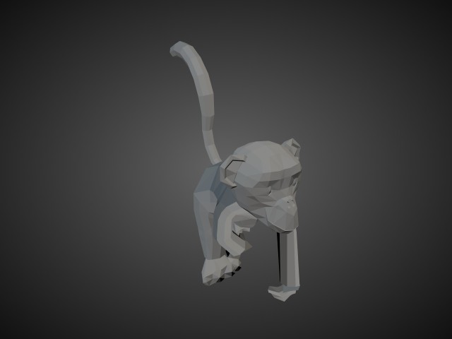 Monkey 3D Models for Free - Download Free 3D · Clara.io