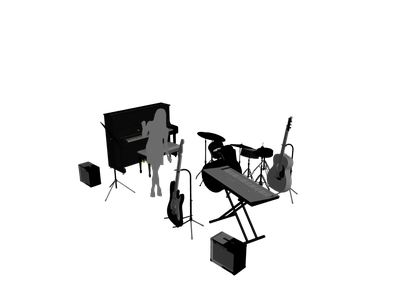 Musics 3D Models for Free - Download Free 3D · Clara.io